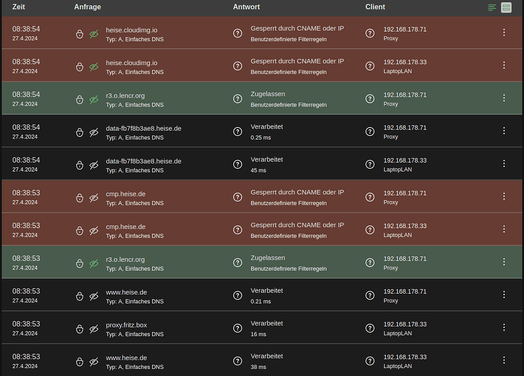 Gehen Verbindungen am Proxy vorbei? - Software - Kuketz IT-Security ...