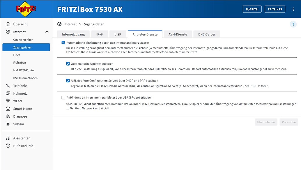 Der Umgang von AVM mit den Anbieter-Diensten auf der FRITZ!Box ...