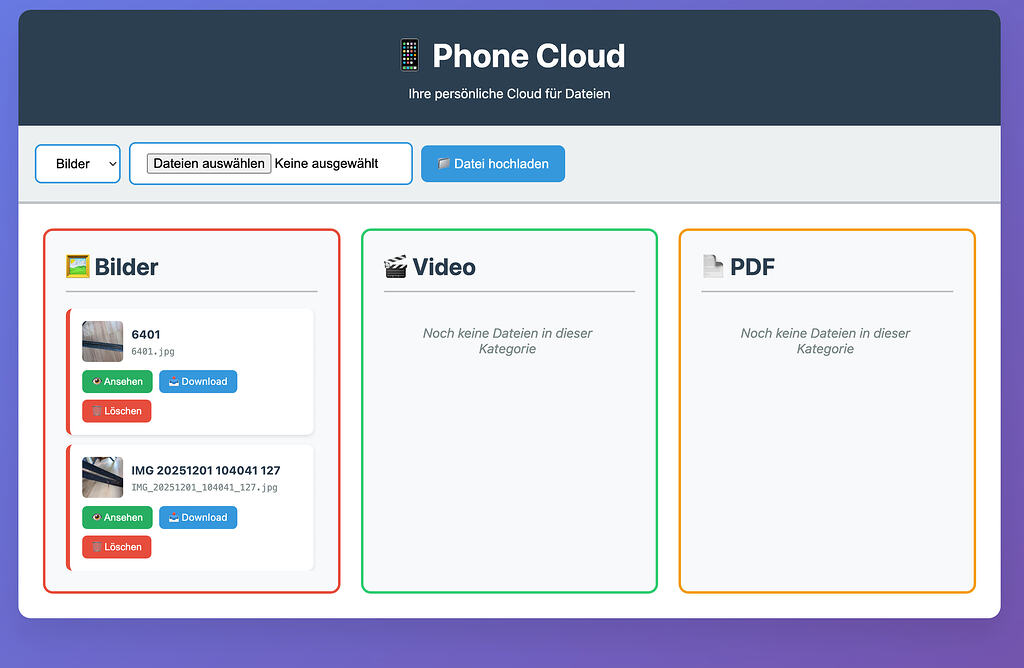 Mein Lokaler Cloud Server - erreichbar aus dem Internet - IT-Offtopic ...